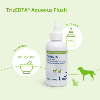 TRIZEDTA Aqueous Flush for Dogs & Cats, 4-oz bottle - Chewy.com