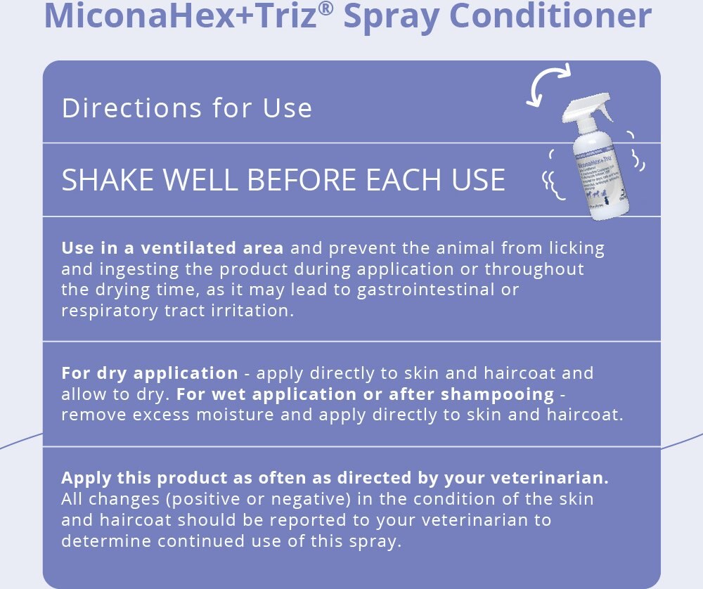 Temporarily Unavailable - MICONAHEX+TRIZ Spray for Dogs & Cats, 16-fl ...