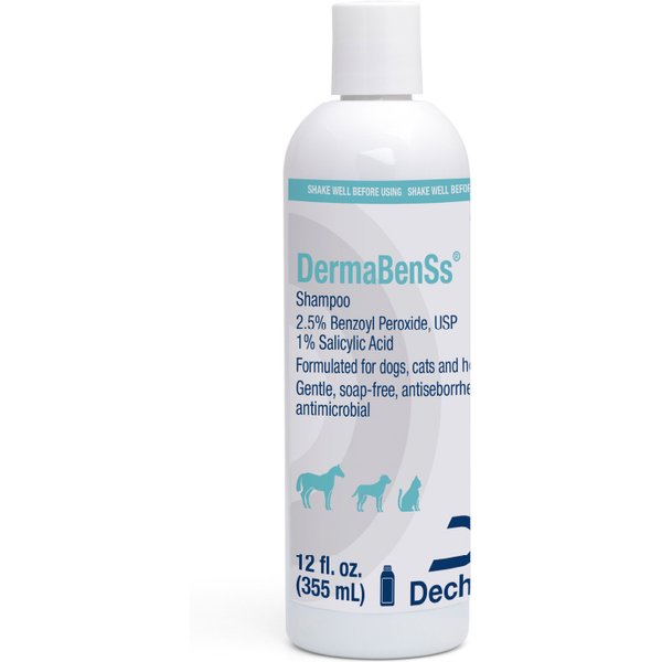 DERMABENSS Shampoo for Dogs, Cats & Horses, 12-fl oz bottle - Chewy.com