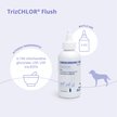 TRIZCHLOR Flush for Dogs & Cats, 4-fl oz bottle - Chewy.com