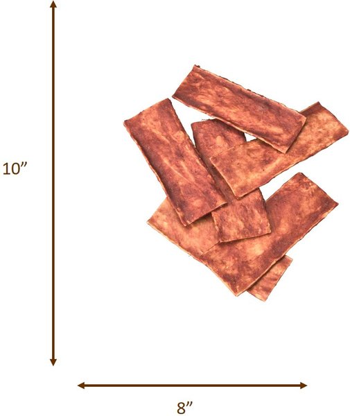 FIELDCREST FARMS Nothin' To Hide Flip Chips Bully Dog Chew Treats, 8 ...