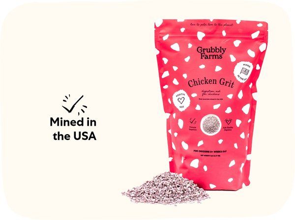 GRUBBLY FARMS Chicken Grit Poultry Digestive Supplement, 5-lb bag ...