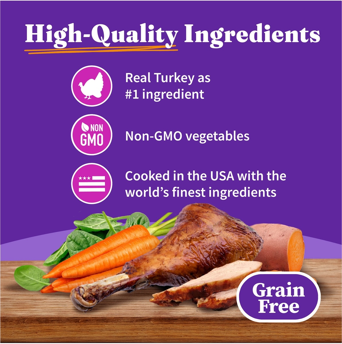 HALO Turkey & Duck Recipe Pate Grain-Free Indoor Cat Canned Cat Food, 5 ...