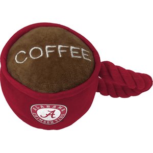 SHOPINSTAPETS Alabama Crimson Tide Rope & Squeaker Coffee Mug Dog Toy ...