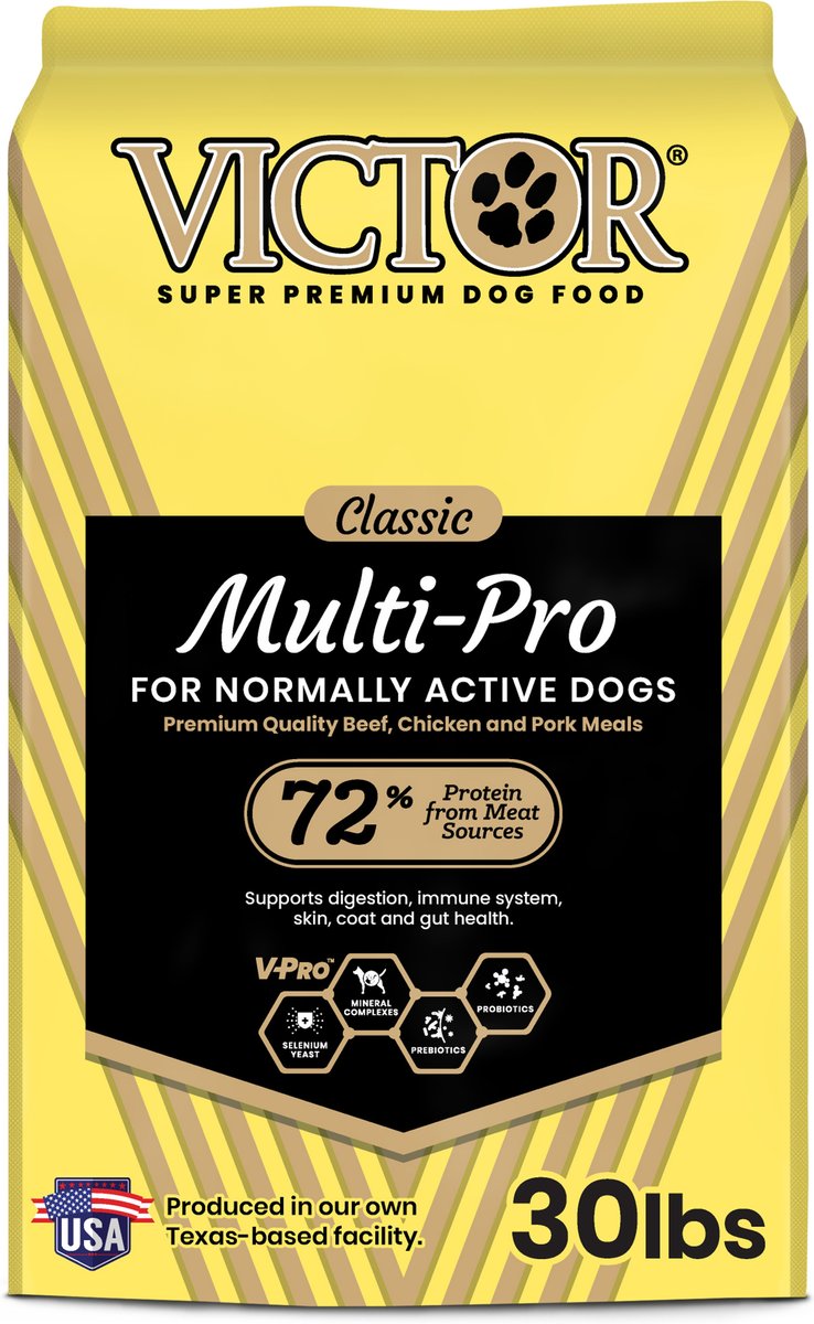 VICTOR Multi-Pro Normally Active Gluten-Free Dry Dog Food, 30-lb bag ...