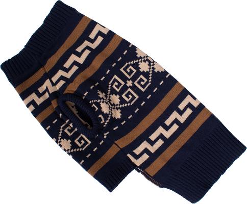PENDLETON Dog Sweater, Westerley Navy, X-Large - Chewy.com