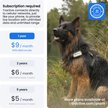 TRACTIVE Smart Dog GPS Tracker with Vital Signs Monitoring, Dog Collar Attachment, Gray, X-Large ...