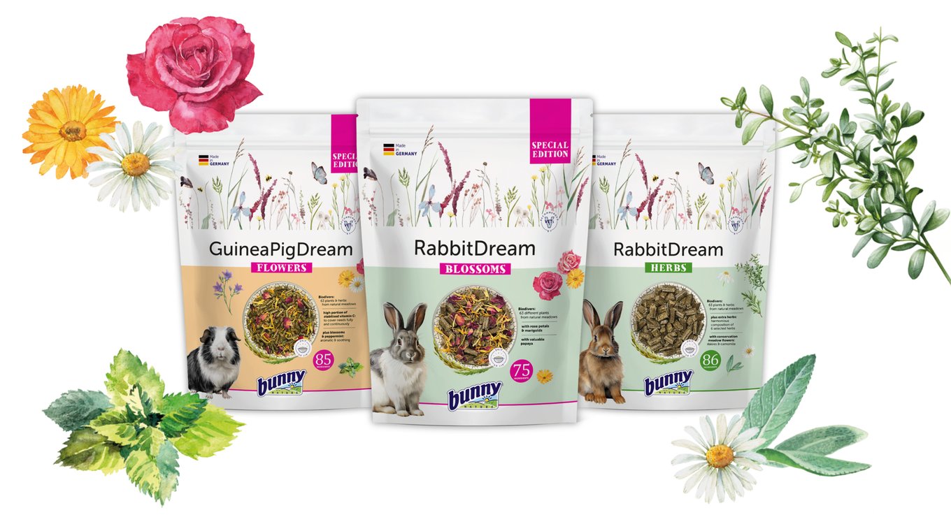 New Version Available - BUNNY NATURE RabbitDream Herbs Rabbit Food, 1.7 ...