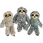 MULTIPET Sloth Cat Toy, Brown, 2.5-in - Chewy.com