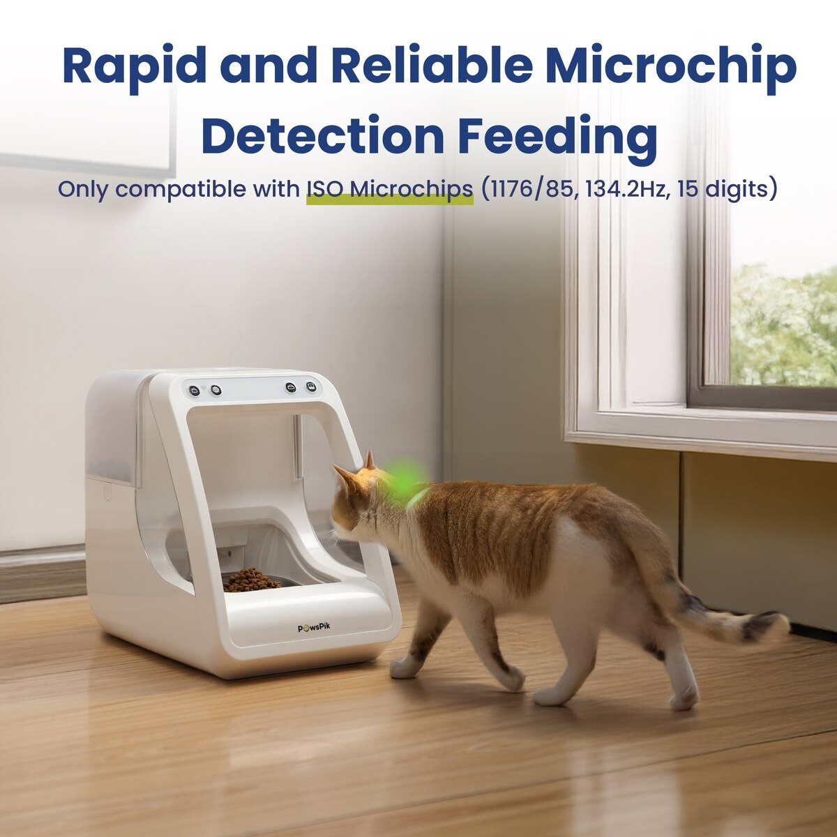 PAWSPIK Automatic Microchip RFID Dog & Cat Feeder, 16-cup - Chewy.com
