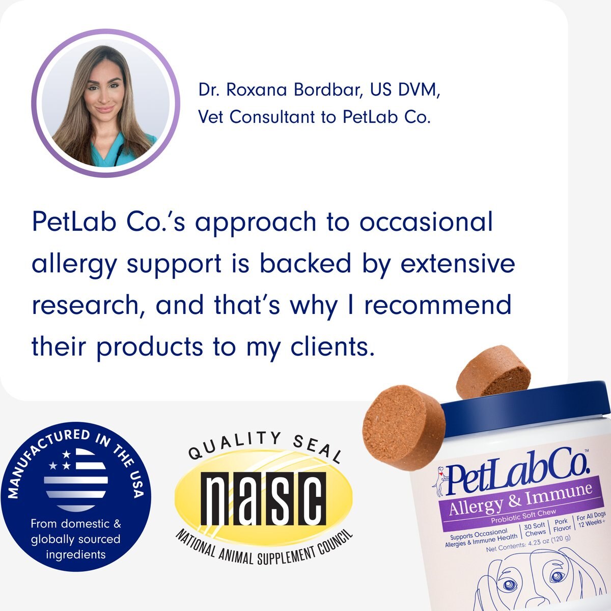 Out of Stock - PETLAB CO. Allergy & Immune Probiotic Chew Supplement ...