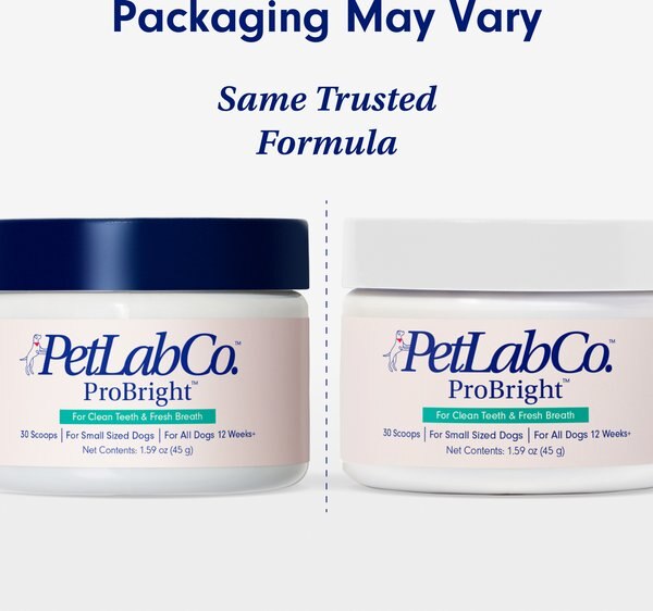 PETLAB CO. ProBright Dog Dental Powder for Small Dogs - Chewy.com