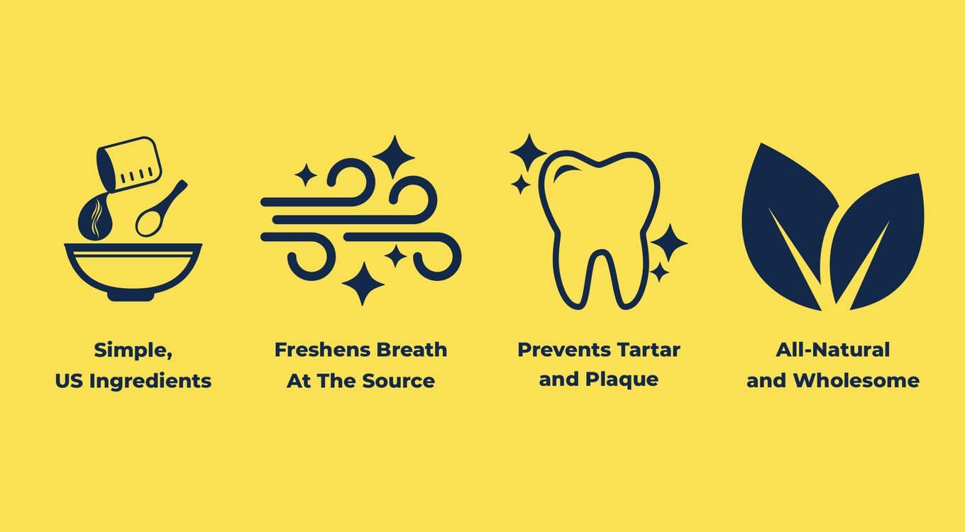 TARTAR SHIELD Wholesome & All-Natural Chicken Flavor Dog Dental Treat ...