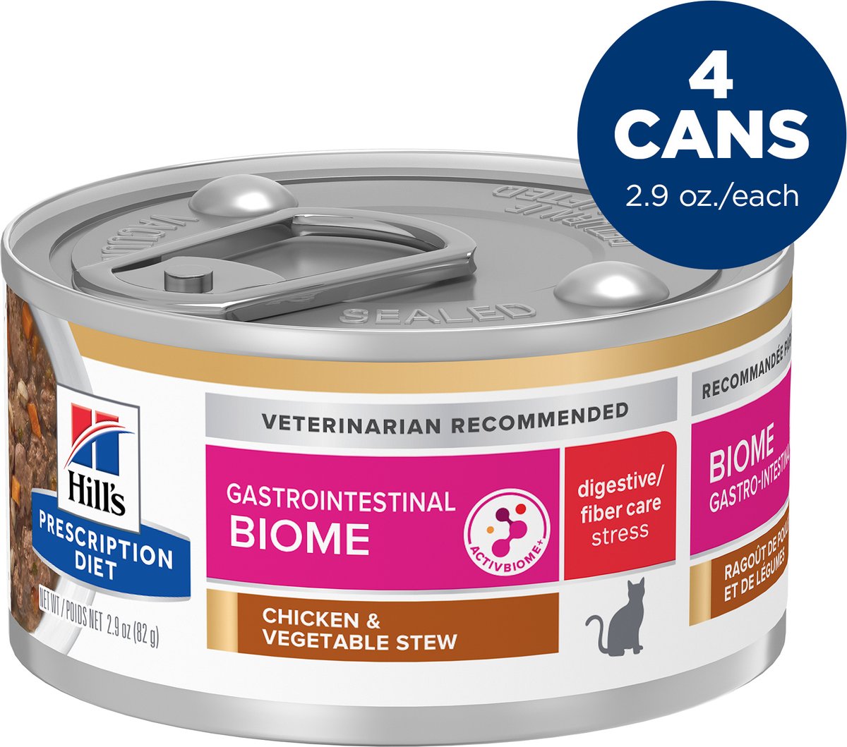 HILL'S PRESCRIPTION DIET Gastrointestinal Biome Digestive/Fiber Care ...