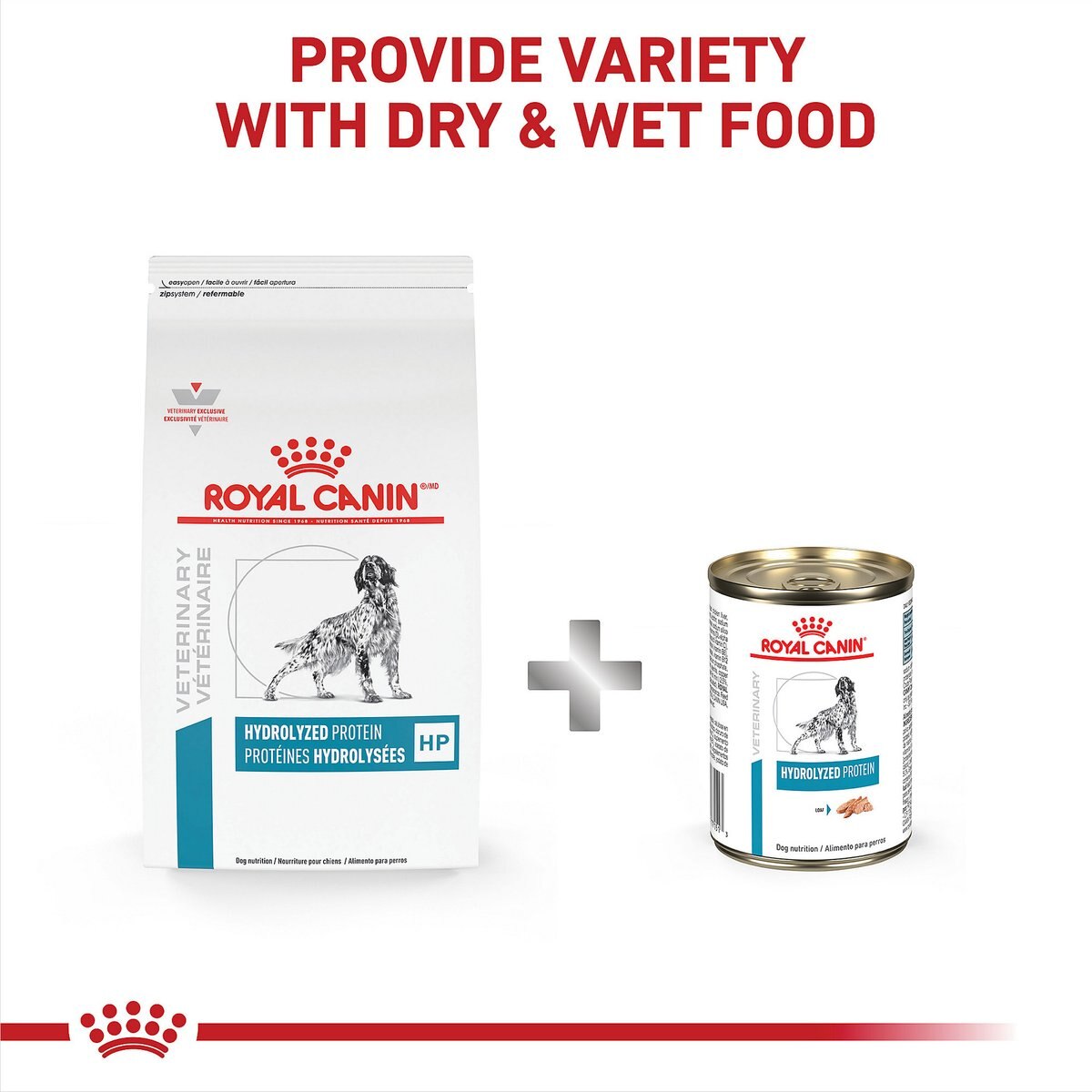 ROYAL CANIN VETERINARY DIET Adult Hydrolyzed Protein HP Dry Dog Food, 7 ...