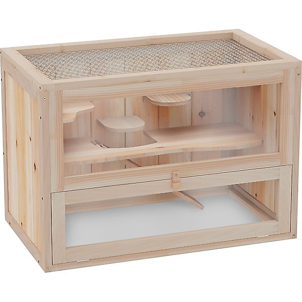 YML Dome Hamster Habitat Cage & Accessories, Blue - Chewy.com