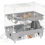 YML Dome Hamster Habitat Cage & Accessories, Blue - Chewy.com