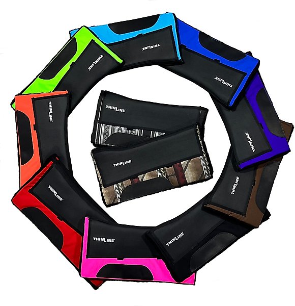 Out of Stock - THINLINE Contour Western Ranch Saddle Pad, Birch Pattern ...