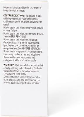 FELANORM (Methimazole) Oral Solution for Cats, 5 mg/mL, 100 mL - Easy ...