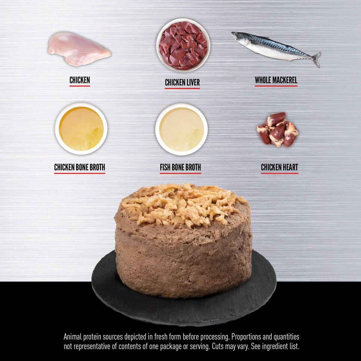 ORIJEN Premium Original Entree in Bone Broth Pate Wet Cat Food, 3-oz ...