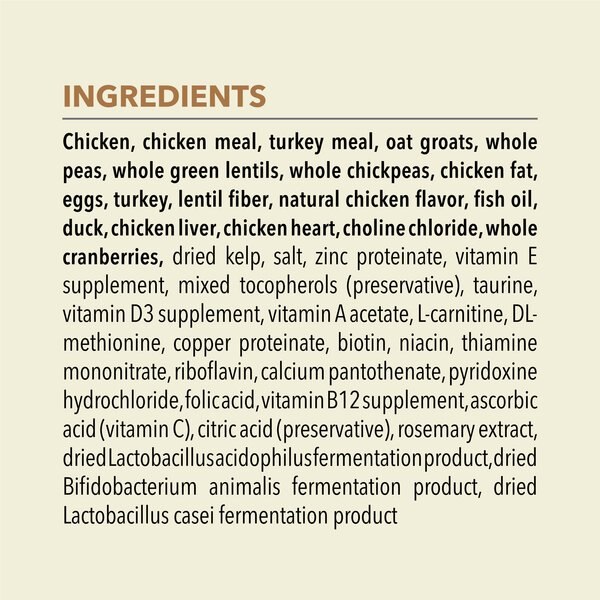 ACANA Senior Entree Chicken & Turkey Dry Cat Food, 4-lb bag - Chewy.com