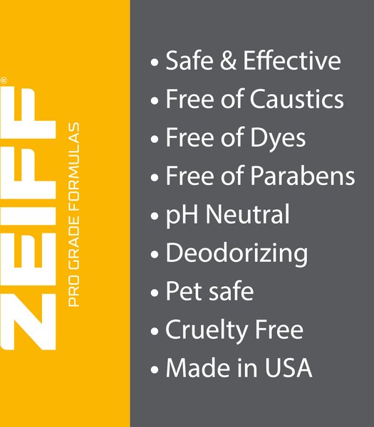 ZEIFF Pro-Grade Multi-Purpose Probiotic Enzyme Cleaner, Unscented, 1 ...