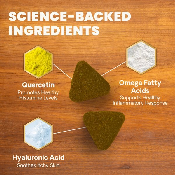 VETRISCIENCE Veterinary Strength Allergy & Itch Support Derma Strength ...