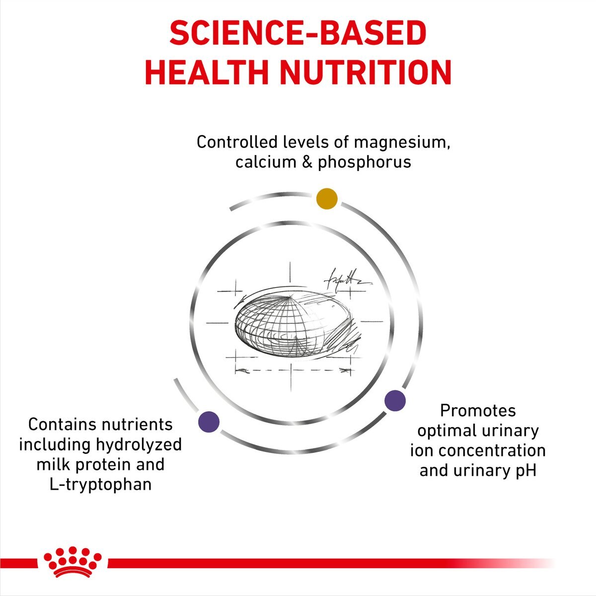 ROYAL CANIN VETERINARY DIET Multifunction Urinary SO + Calm Dry Cat ...