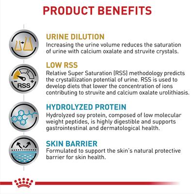 ROYAL CANIN VETERINARY DIET Multifunction Urinary SO + Hydrolyzed Protein Dry Cat Food, 17.6-lb ...