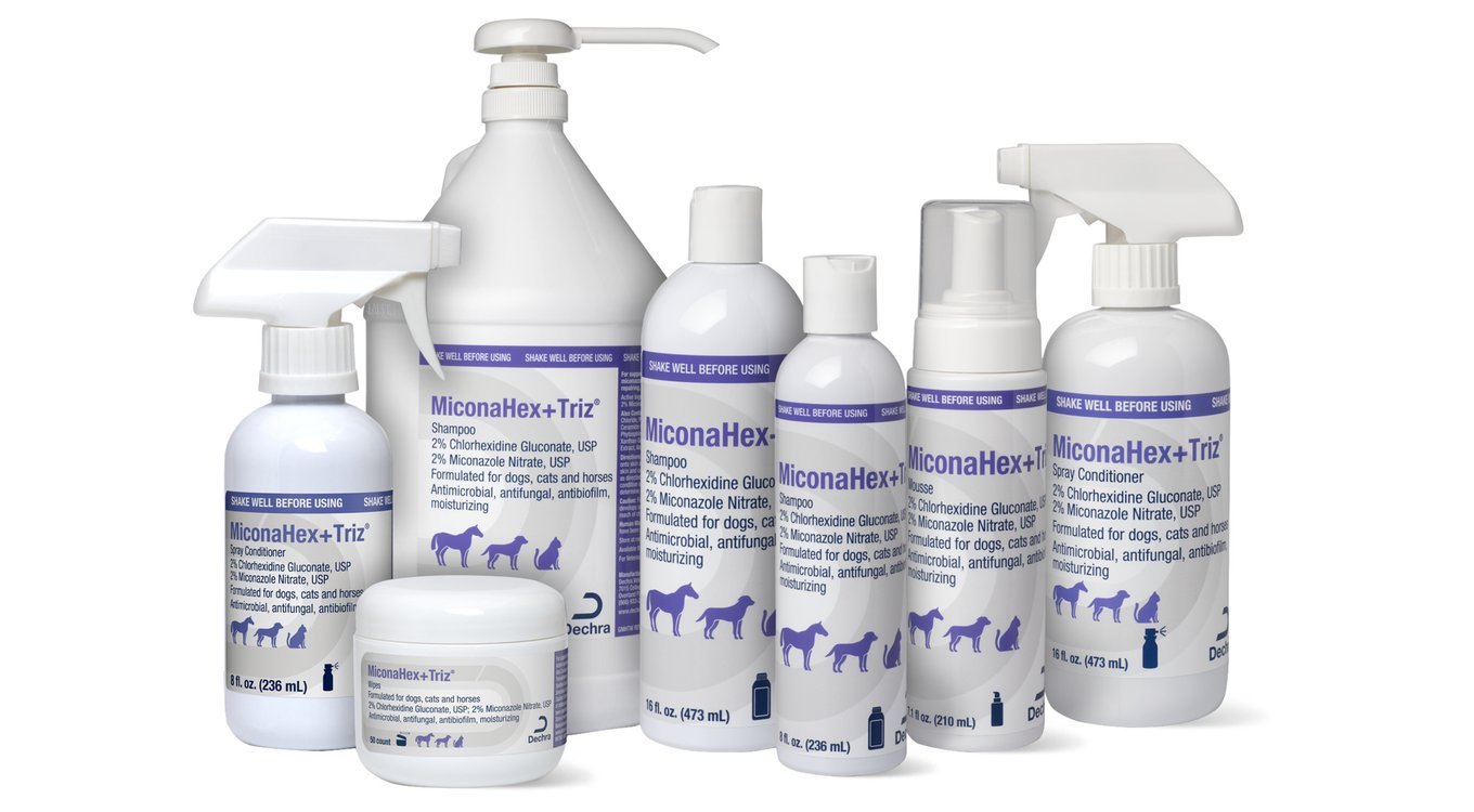 MICONAHEX+TRIZ Mousse for Dogs & Cats, 7.1-oz bottle - Chewy.com