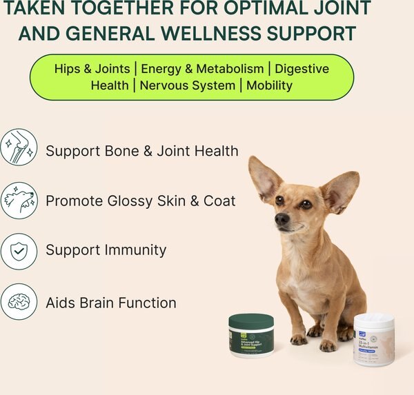 WUFFES 23-in-1 Multivitamin + Hip & Joint Supplement for Small & Medium ...