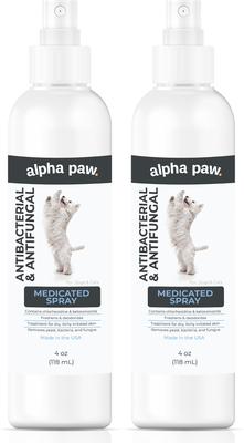 SMILING PAWS PETS Antibacterial & Antifungal Medicated Dog & Cat Spray ...