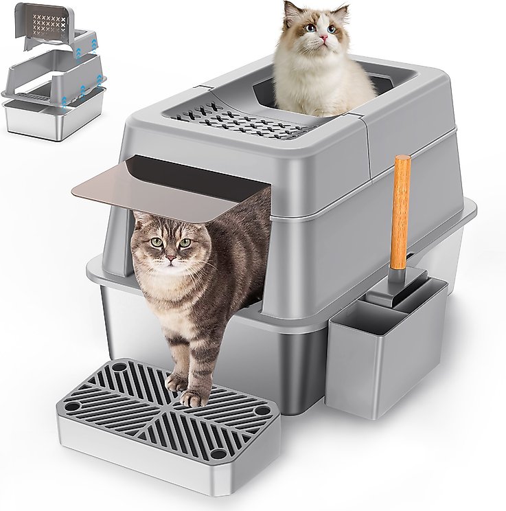 Covered Cat Litter Boxes: Enclosed Kitty Litter Boxes (Free Shipping ...