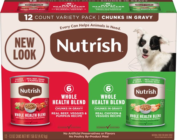 Nutrish Wet Food for Dogs - Free shipping | Chewy