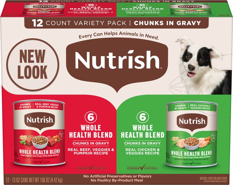 Nutrish Wet Food for Dogs - Free shipping | Chewy