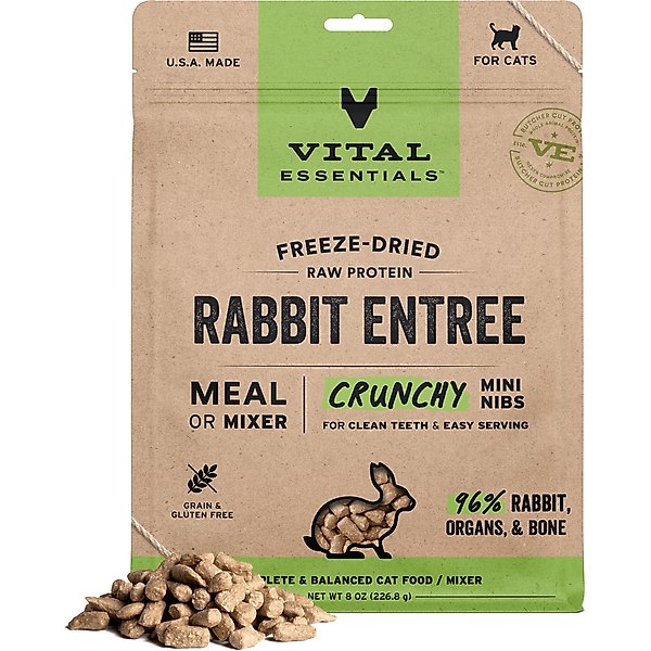 STELLA & CHEWY'S Absolutely Rabbit Dinner Morsels Freeze-Dried Raw Cat ...
