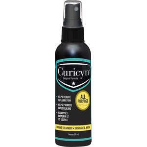 CURICYN Original Wound & Skin Care Formula Spray for Dogs, 3-fl oz ...