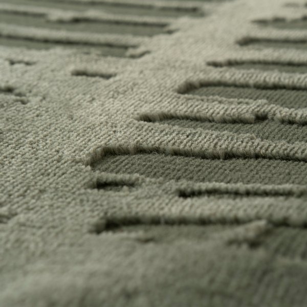 REVIVAL RUGS Shell Area Rug, Evergreen, Olive Green, 31 x 108-in ...