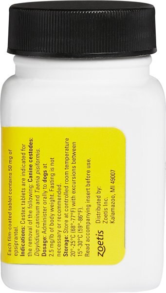 CESTEX Tablet for Dogs & Cats, 50 mg - Easy Refills | Chewy Rx