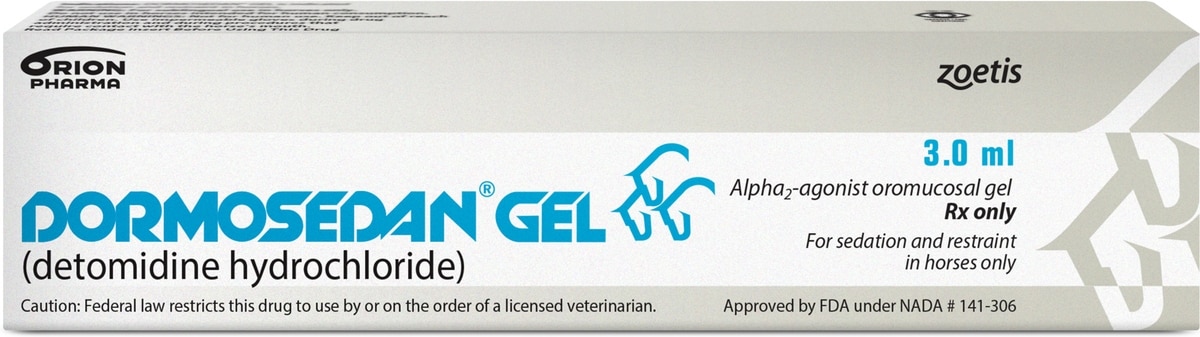 DORMOSEDAN Gel for Horses, 7.6 mg/mL, 3-mL oral syringe - Easy Refills ...
