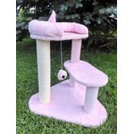 Out of Stock - ONE FOR PETS Pink Monster Cat Scratching Post - Chewy.com