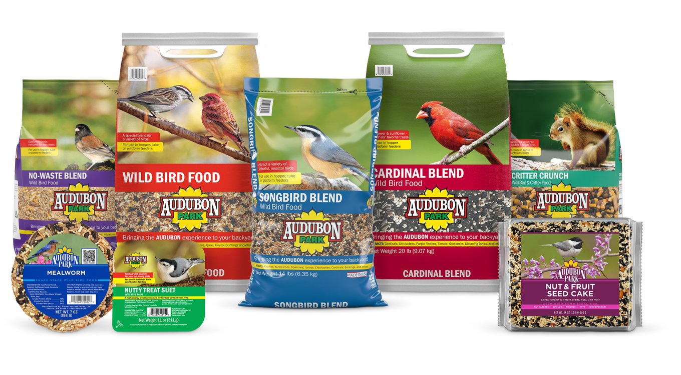 AUDUBON PARK Sunflower Hearts & Chips Wild Bird Food, 20-lb bag - Chewy.com