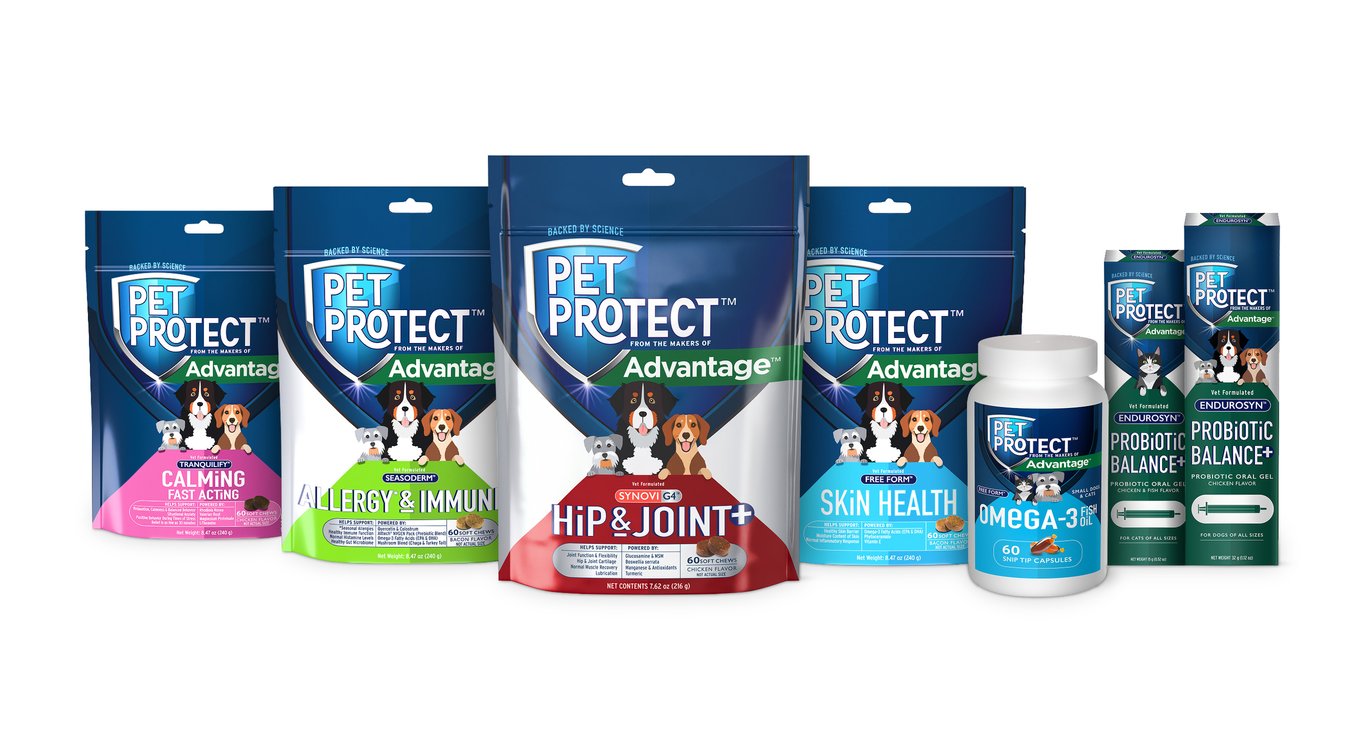 PET PROTECT Vet-Formulated DVM Daily Multivitamin Chicken Flavored Soft ...