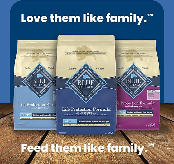 BLUE BUFFALO Life Protection Formula Adult Chicken & Brown Rice Recipe ...