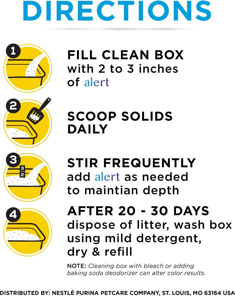 TIDY CATS Tidy Care Alert Health Monitoring Unscented Non-Clumping Cat ...