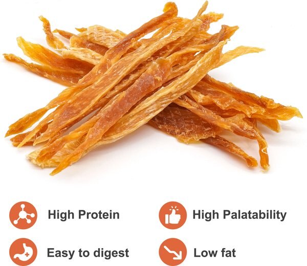 MON2SUN Chicken Jerky Strips Dog Treats, 10.58-oz bag - Chewy.com