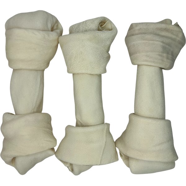 HOTSPOT PETS 8 to 9-in Knotted Bones Rawhide Dog Treats, 6 count ...