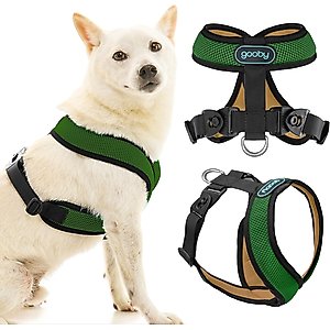 GOOBY Comfort X Dual Snap Mesh Dog Harness, Forest, X-Large: 23.25 to ...