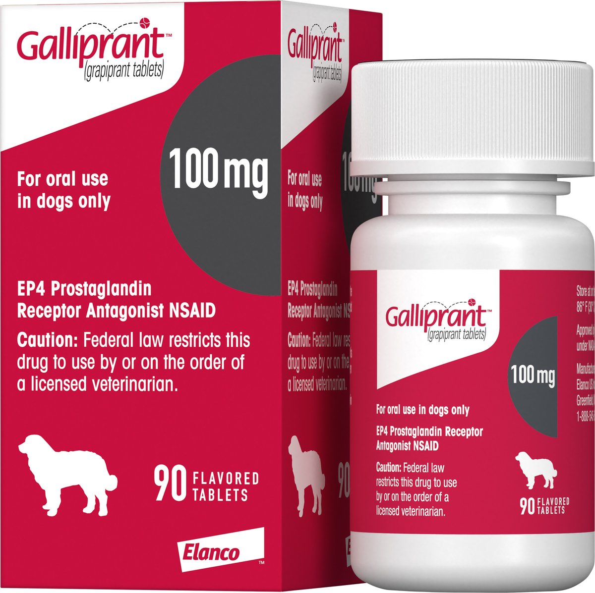 GALLIPRANT (grapiprant) Tablets for Dogs, 100-mg - Easy Refills | Chewy Rx