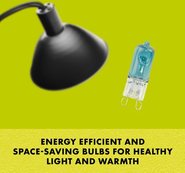 ZILLA Light & Heat Mini Halogen Bulb for Reptile Terrariums, Day Blue ...